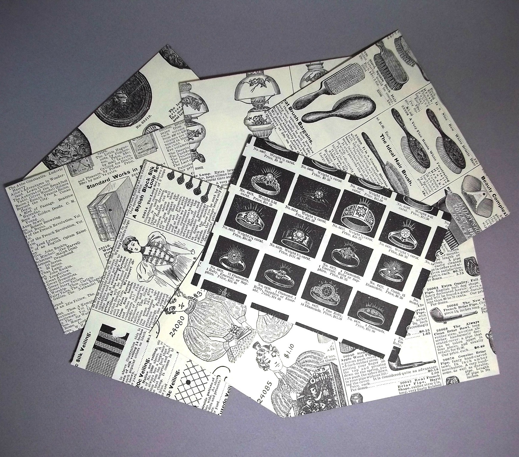 Victorian Envelopes And Notecards Handcrafted From Upcycled Vintage ...